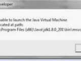 Fix Oracle Sql Developer Unable To Find A Java Virtual Machine
